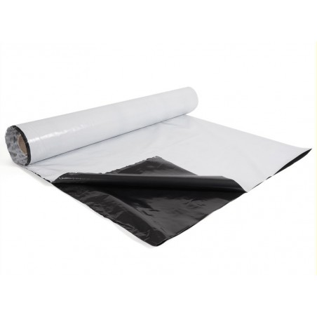 Bâche horticole noire/blanche - 2m x 10m
